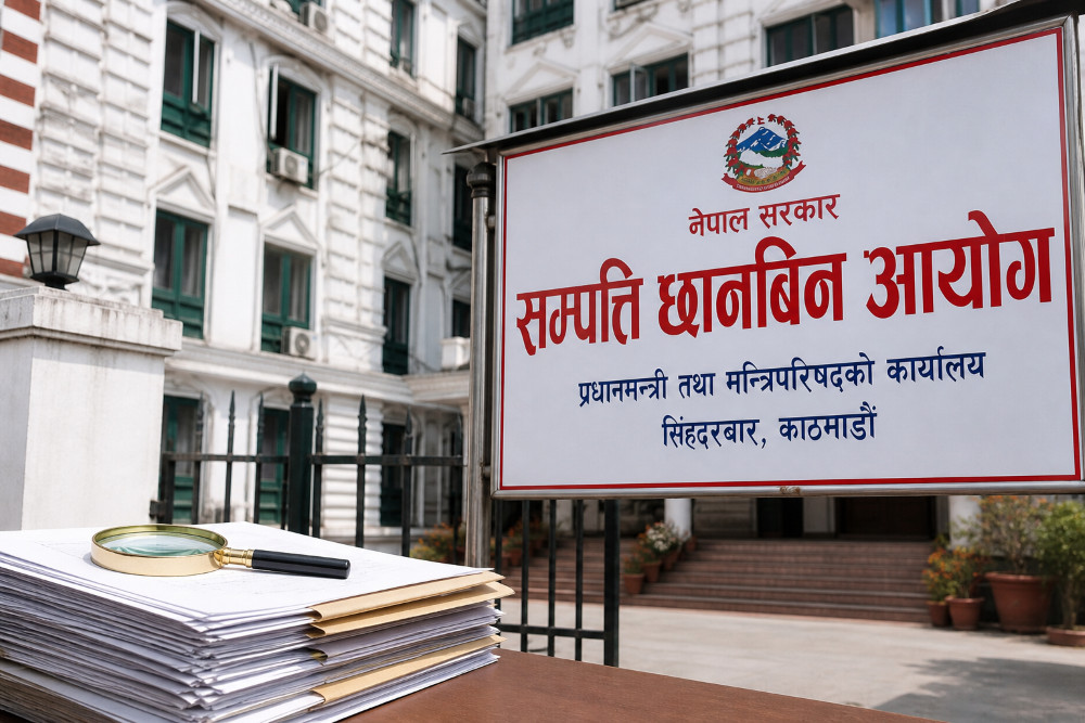 शङ्कास्पद सम्पत्तिको छानबिन हुँदै